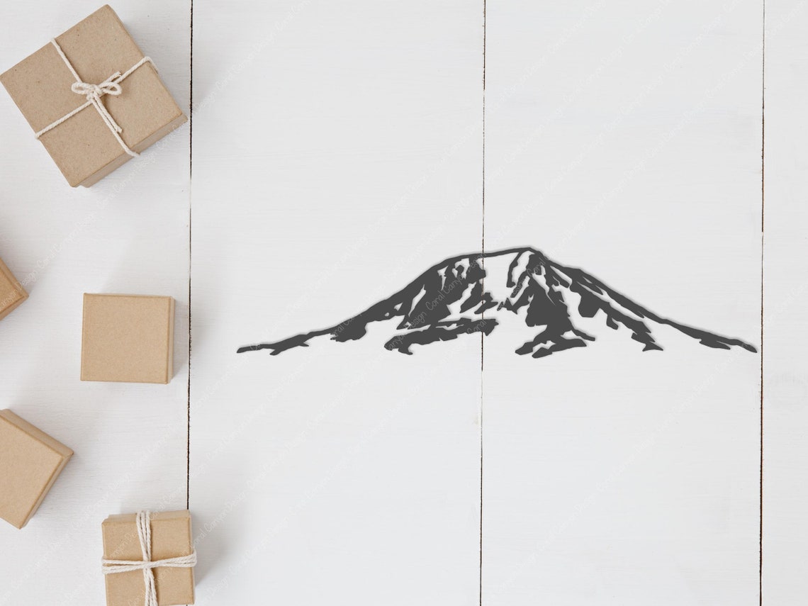 Pacific Northwest Peaks SVG Bundle Digital Cut Files - Etsy
