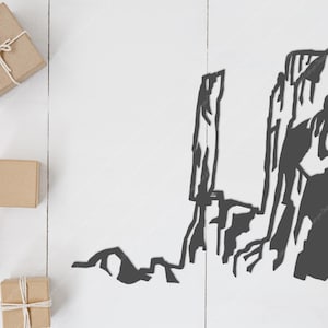Balancing Rock SVG Outline | Digital Cut File | Tiverton, Nova Scotia ...