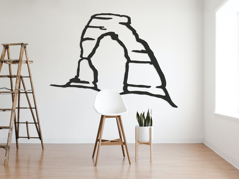 Delicate Arch SVG Outline Digital Cut File Arches National - Etsy