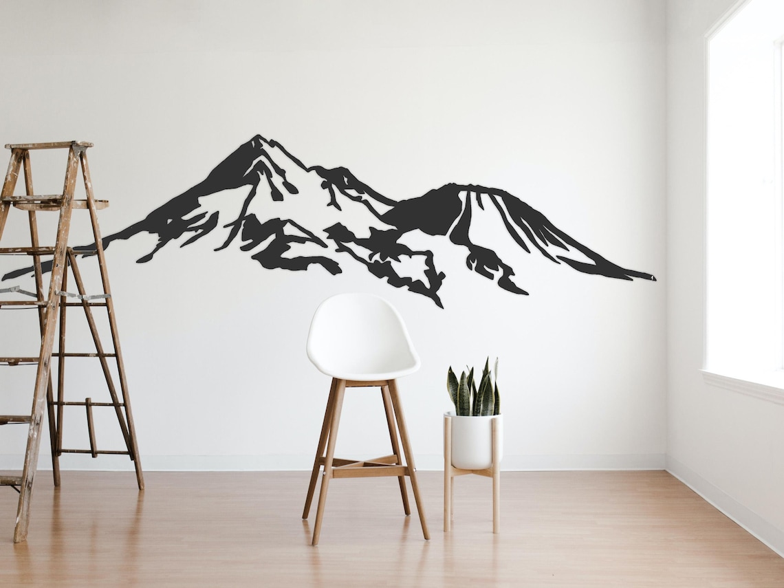 Mount Shasta Outline SVG Digital Cut File | California Cascade Range ...
