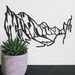 Zion Canyon SVG Outline Digital Cut File Zion National Park, Utah DXF ...