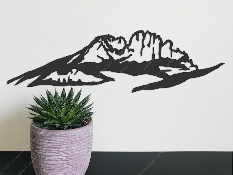 Seneca Rocks SVG Outline | Digital Cut File | Monongahela National ...