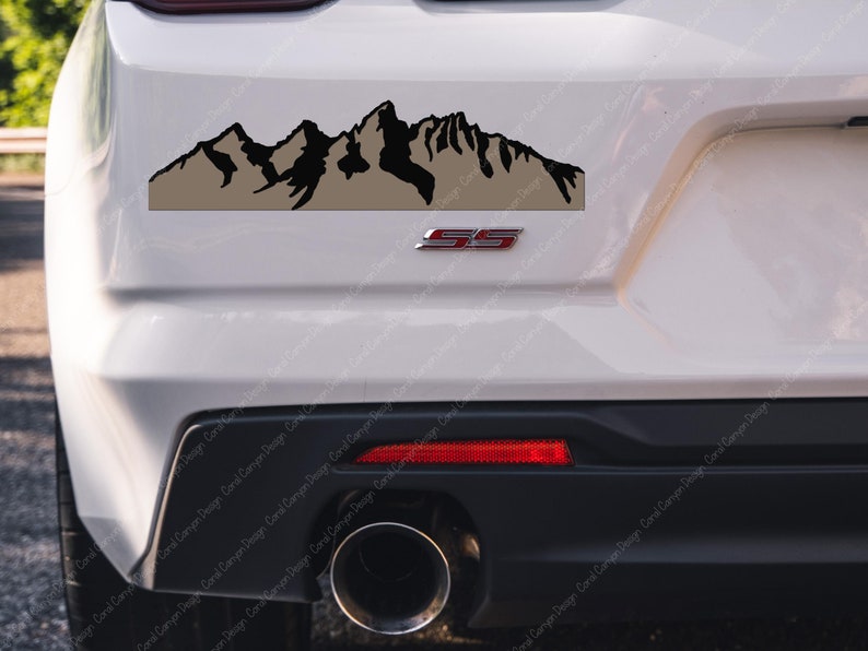 Layered Grand Tetons Mountain Outline SVG Digital Cut File - Etsy