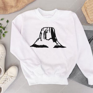 Devil's Tower SVG Outline | Digital Cut File | Devil's Tower National ...