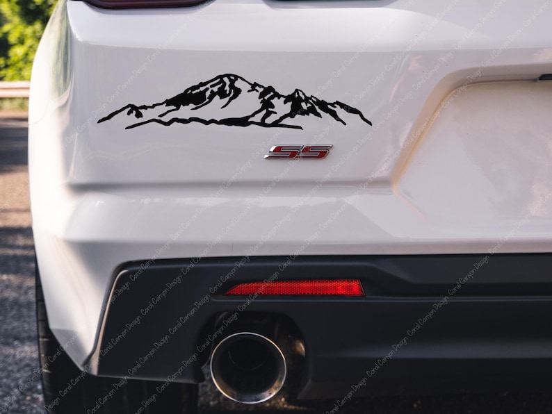 Mount Baker SVG Outline Digital Cut File Washington State - Etsy