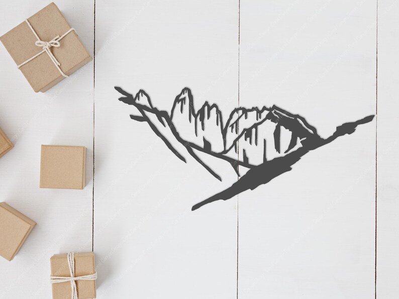 Torres Del Paine SVG Outline | Digital Cut File | Patagonia | Los ...
