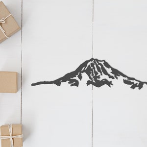 Mount Rainier SVG Outline | Digital Cut File | Washington State Cascade ...
