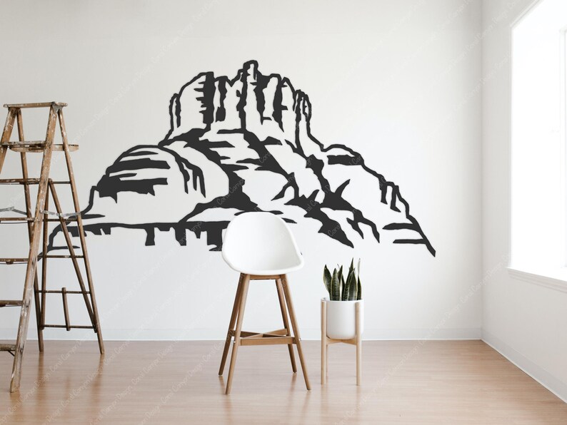 Bell Rock SVG Outline | Digital Cut File | Yavapai County | Coconino ...