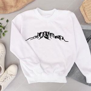 Superstition Mountains SVG Outline | Digital Cut File | Superstition ...