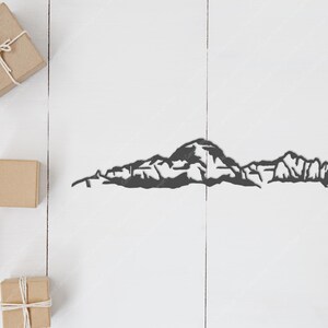 Thunder Mountain SVG Outline | Digital Cut File | Capitol Butte ...