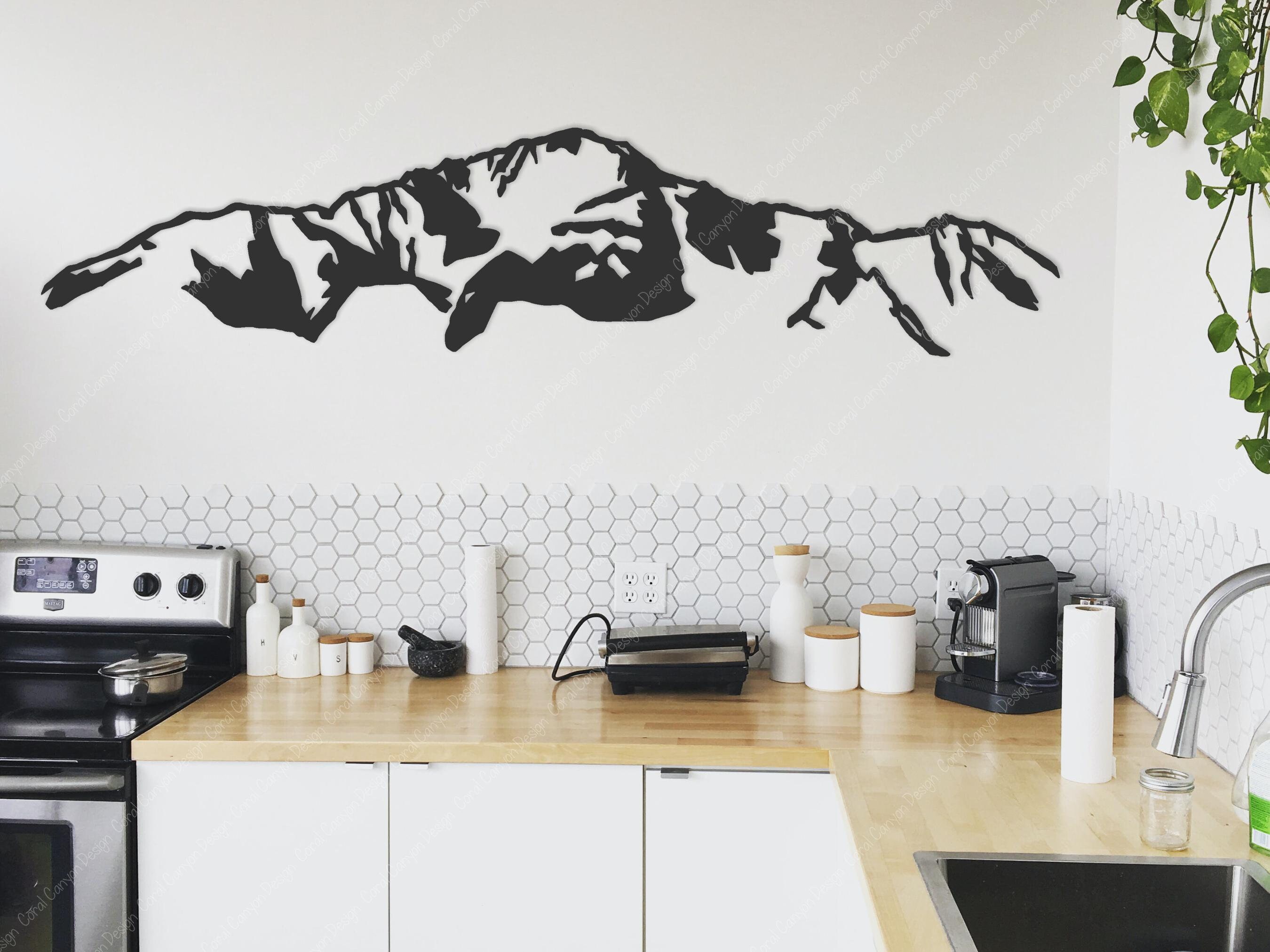 Pikes Peak SVG Outline | Digital Cut File | Rocky Mountains Range ...