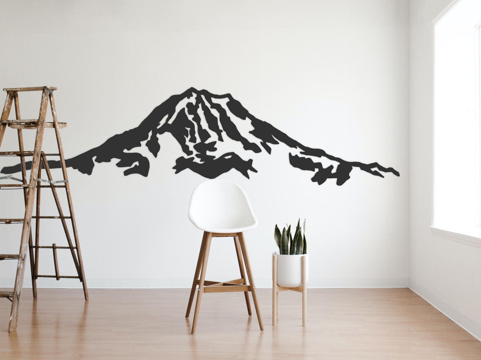 Mount Rainier SVG Outline | Digital Cut File | Washington State Cascade ...