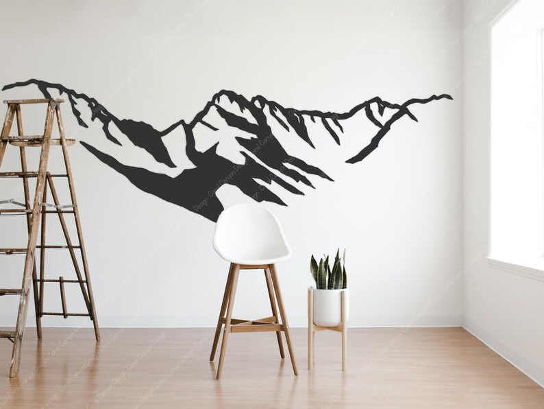 Mount Powell SVG Outline | Digital Cut File | Southern Rocky Mountains ...