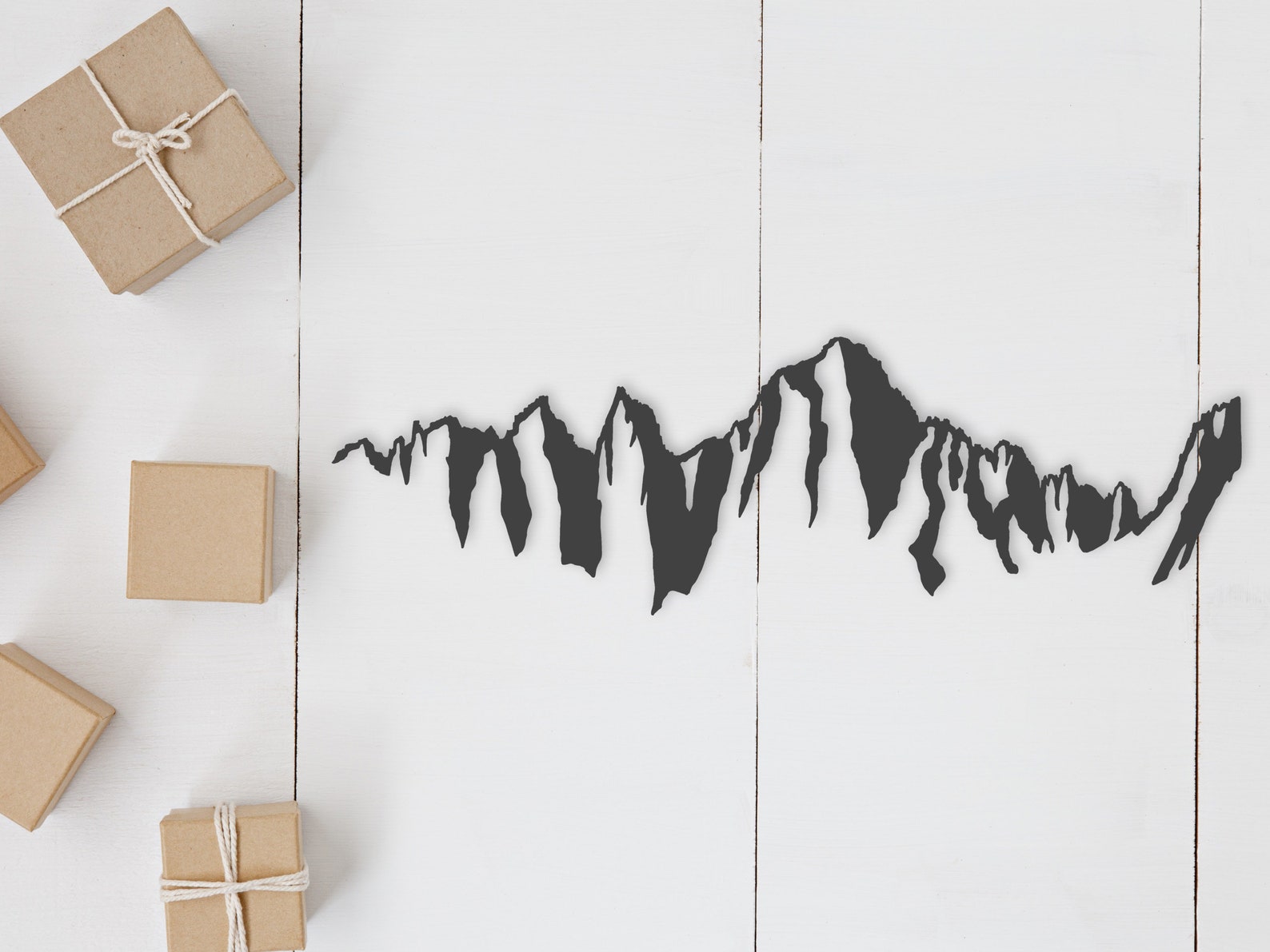 Mount Whitney Outline SVG Digital Cut File | Sierra Nevada Range ...