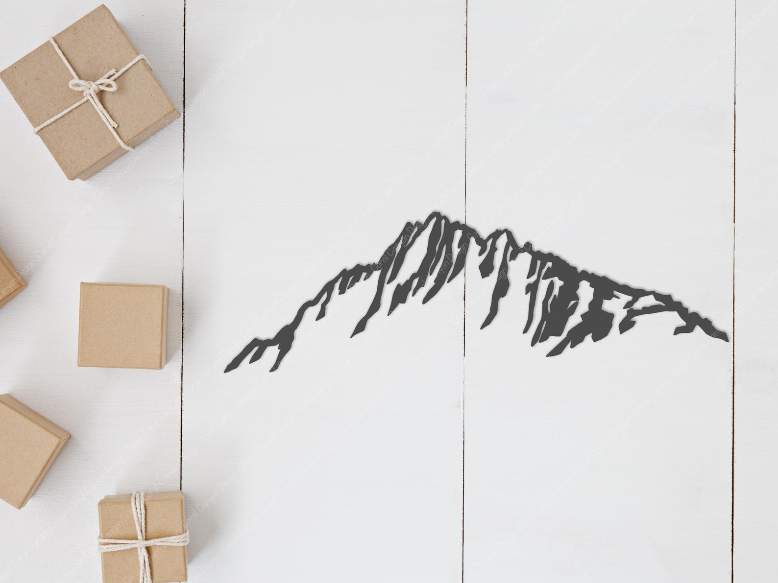 Carstensz Pyramid SVG Outline Digital Cut File Puncak - Etsy