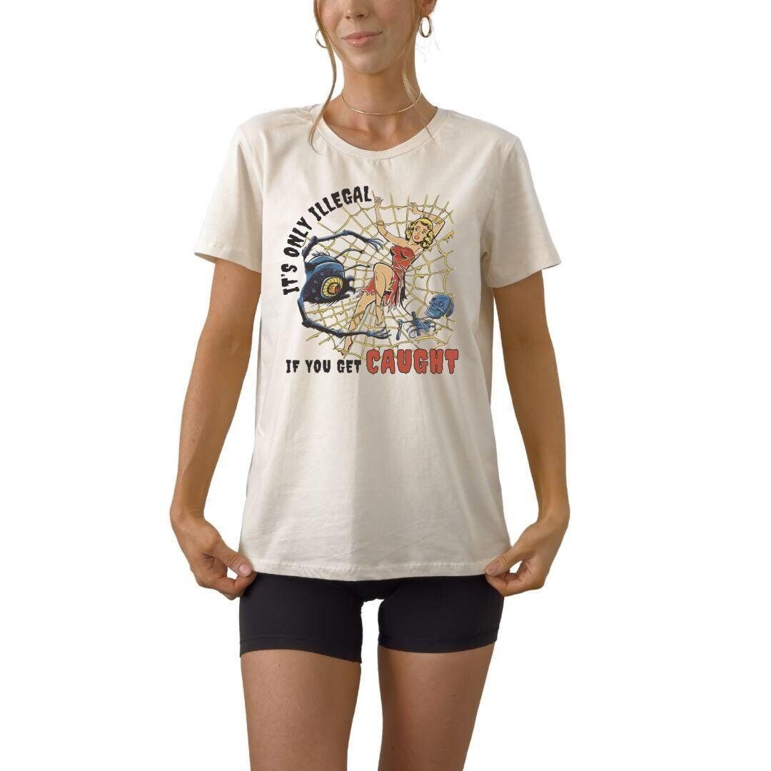 Spiders Web Tshirt Pinup Halloween Tshirt Spider Costume Halloween ...