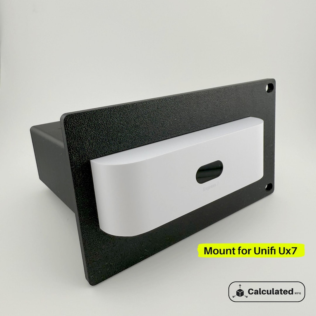 Half Rack Server Mount for Unifi UX7 | 2U Sturdy Ventilated Bracket ...