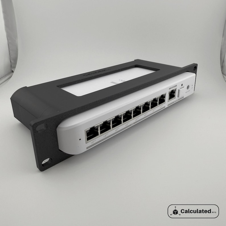 10in 1U Rack Mount Fits Unifi Usw-flex-2.5g-8-poe and Usw-flex-2.5g - 8 ...