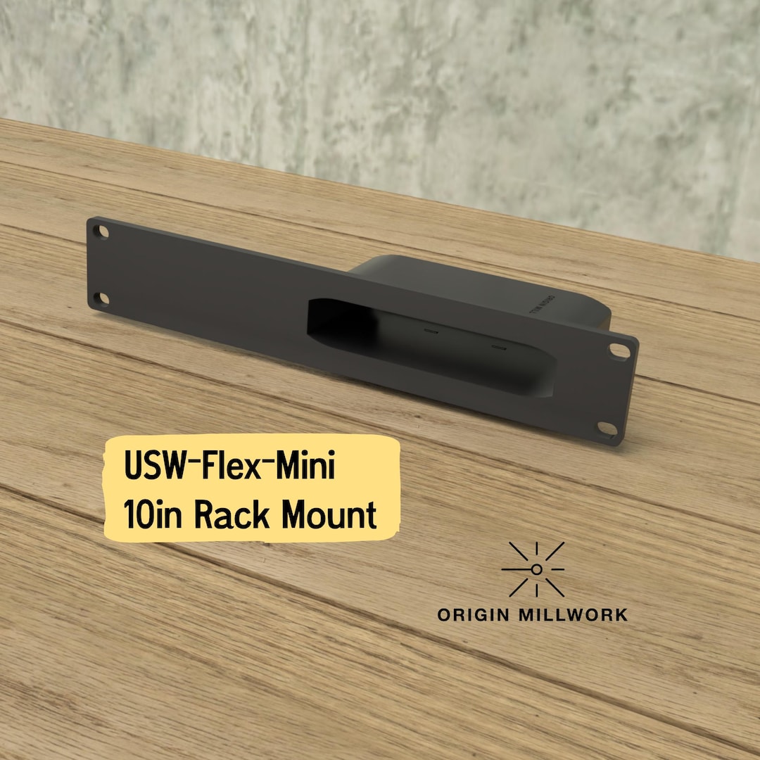 Unifi Flex Mini Rack Mount | 10-inch Server Rack Compatible | Usw-flex ...