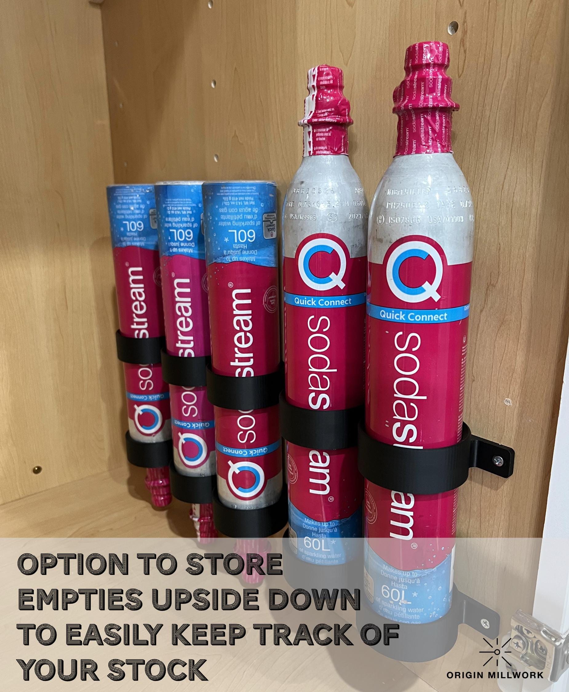 Soda Stream CO2 Bottle Holder Kit - Hardware, and Assembly Instructions ...