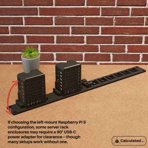 19" Rack Mount – Compatible With Raspberry Pi 5 (single or Dual Mount ...