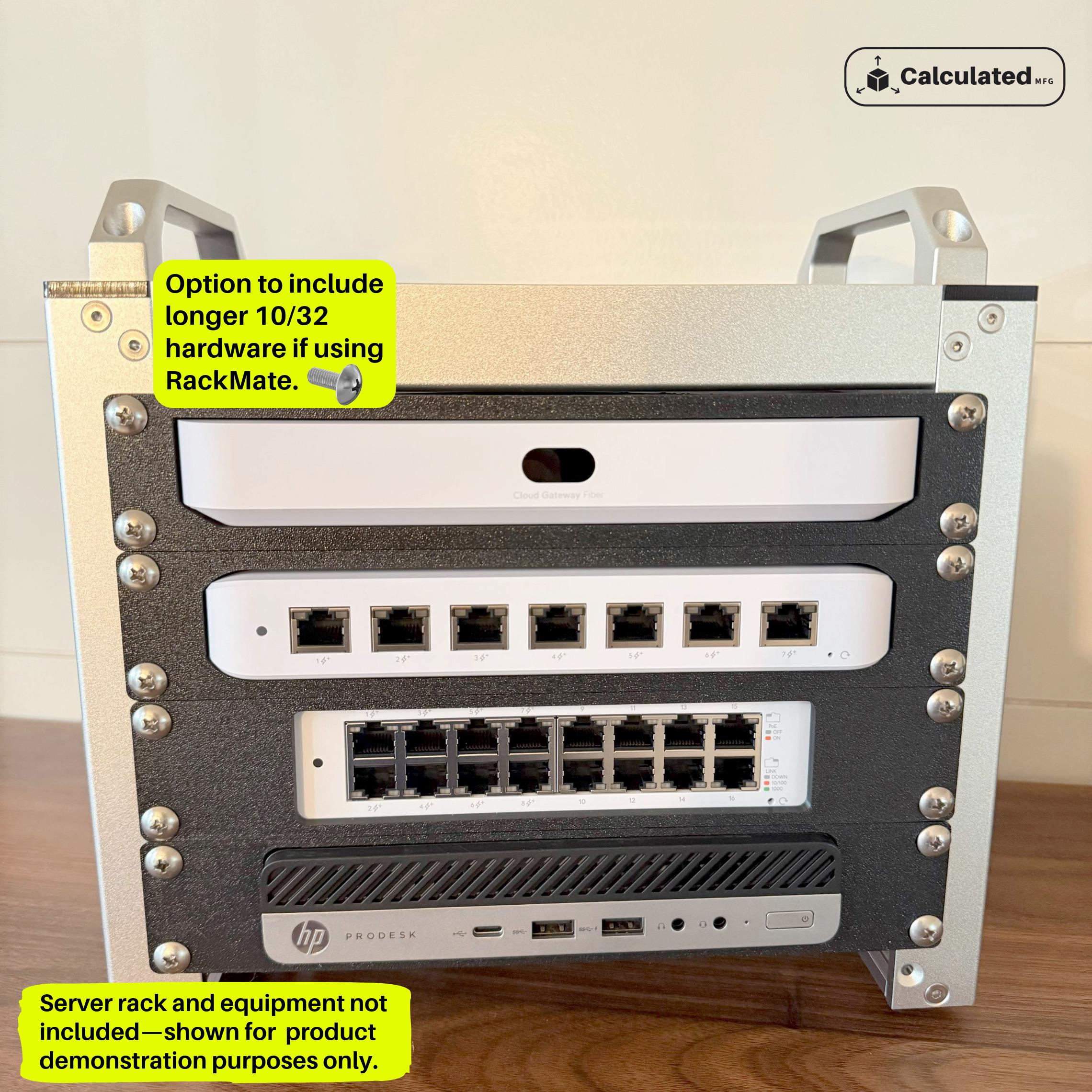 10" Rack Mount for Unifi Usw-ultra – 1U Network Switch Holder for 10in ...