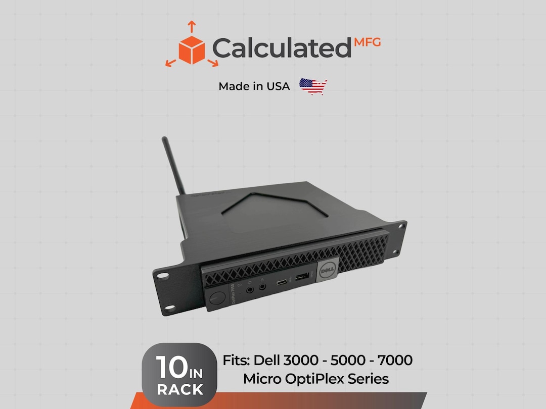 1U Rack Mount for Dell Micro PC 1u Rack Mount for 10” Server Racks ...