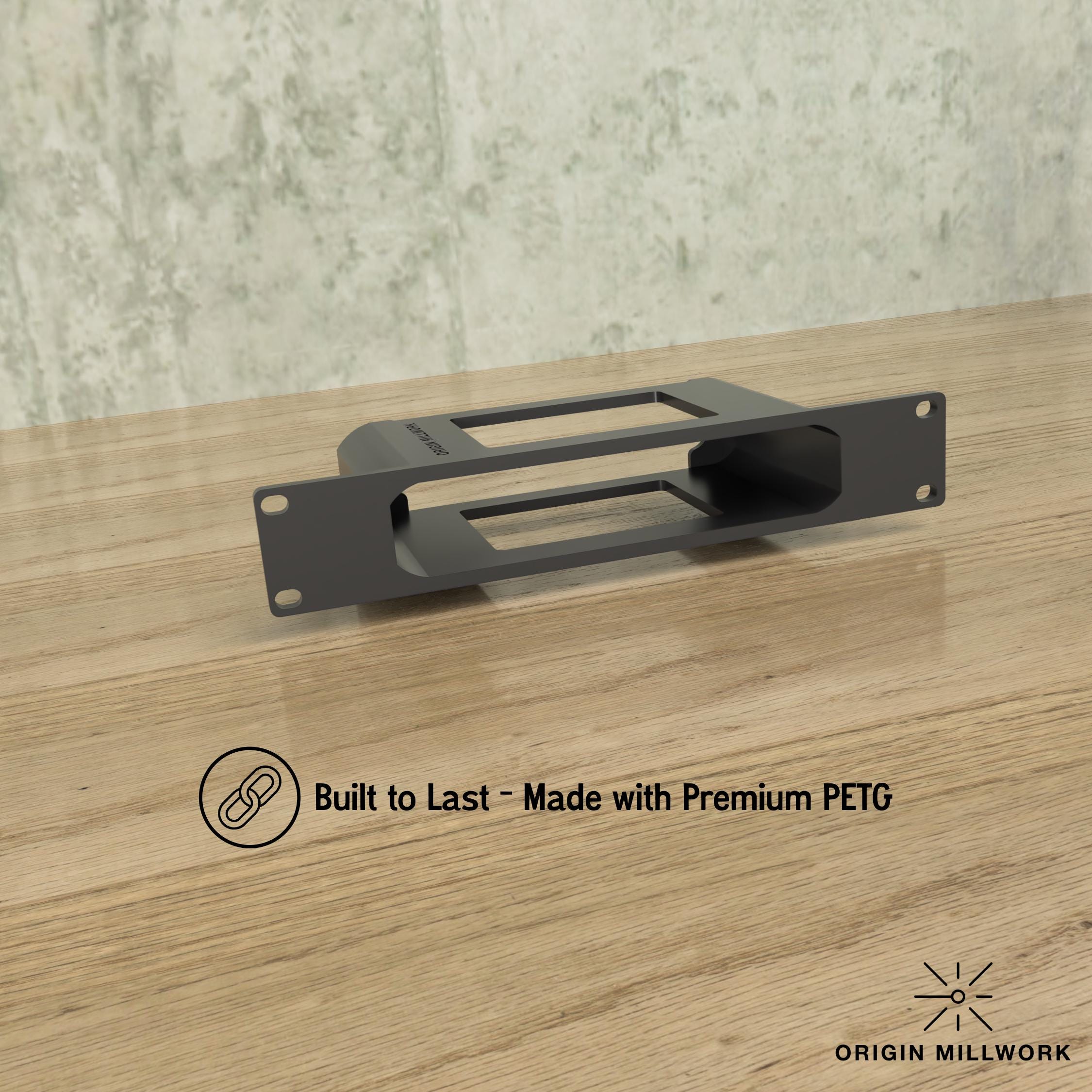 10" Rack Mount for Unifi Usw-lite-8-poe – Secure 1U Network Switch ...