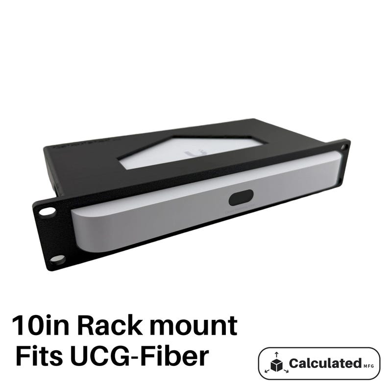 10inch Mount for Unifi UCG Fiber 10" Rack Mount | 1U Mount for Unifi ...