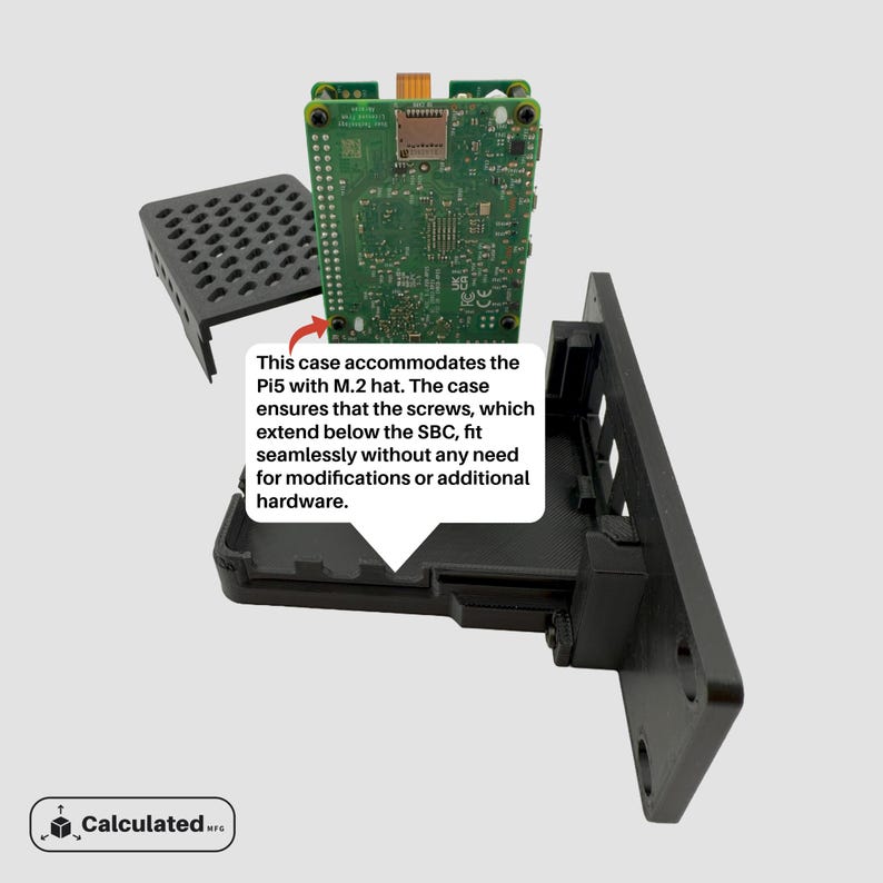 Raspberry Pi 5 Rack Mount Case Half Rack 1u Design Compatible With Official Cooler And M 2 Hat