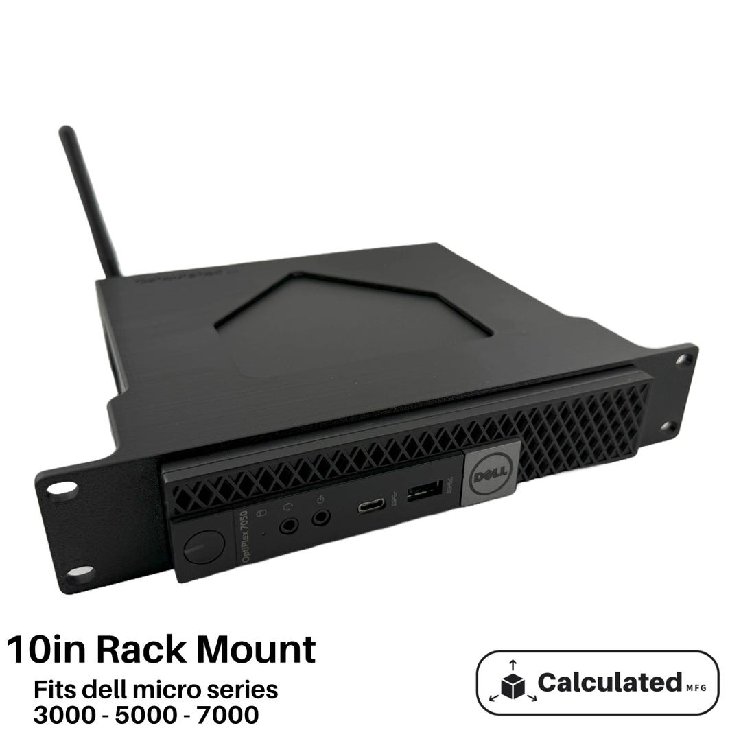 1U Rack Mount for Dell Micro PC 1u Rack Mount for 10” Server Racks ...