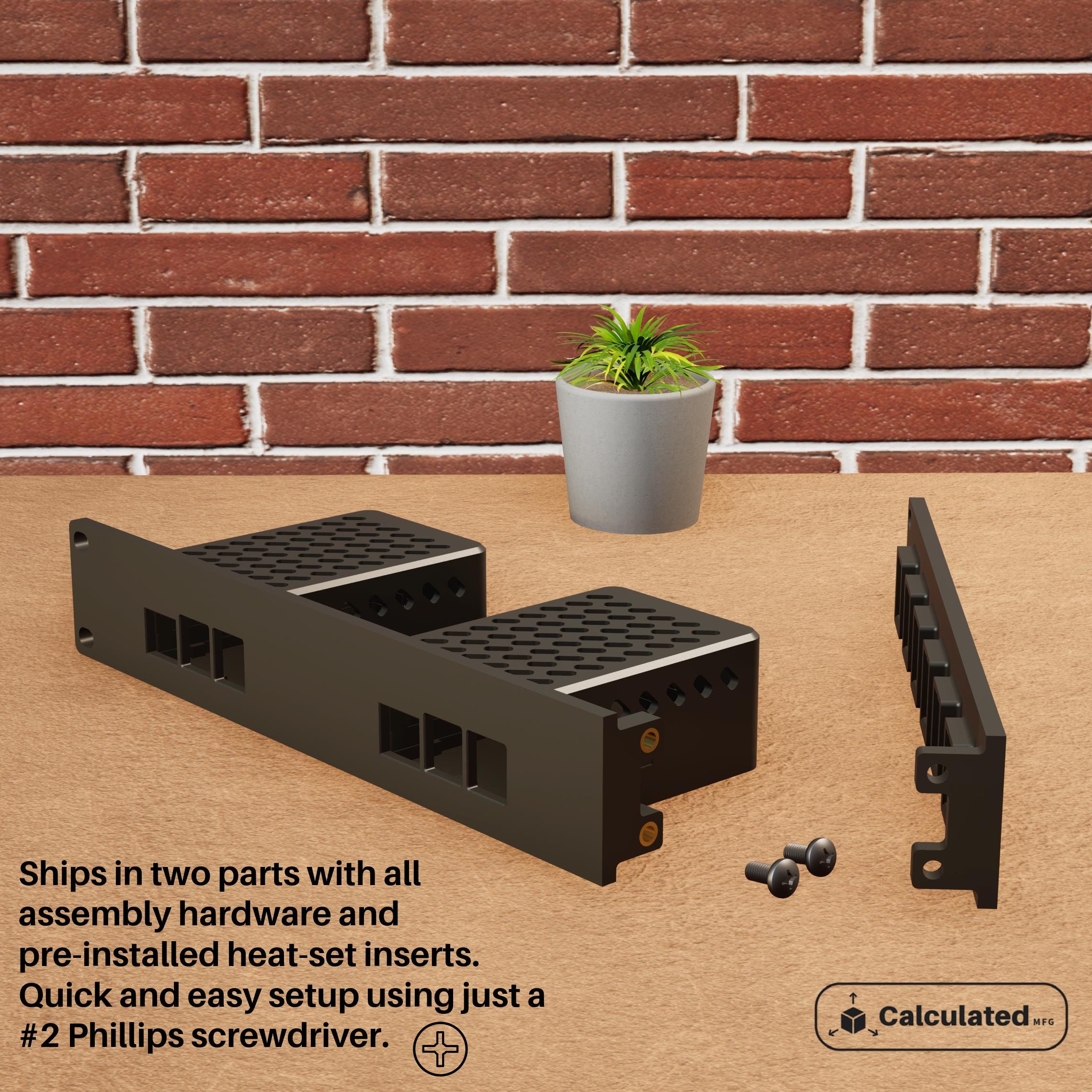 19" Rack Mount – Compatible With Raspberry Pi 5 (single or Dual Mount ...