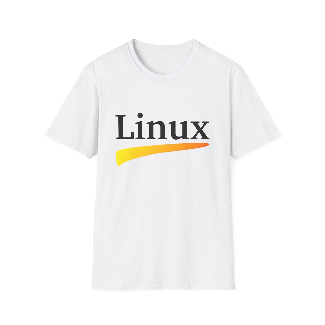 Linux Operating System Logo Tshirt - Etsy