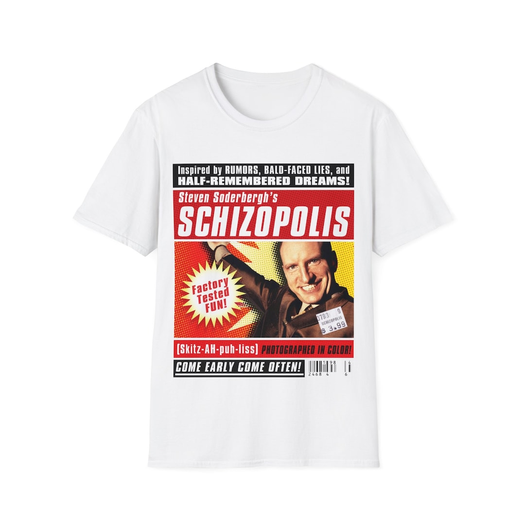 1996 Movie Poster Tshirt Steven Soderbergh's Schizopolis - Etsy