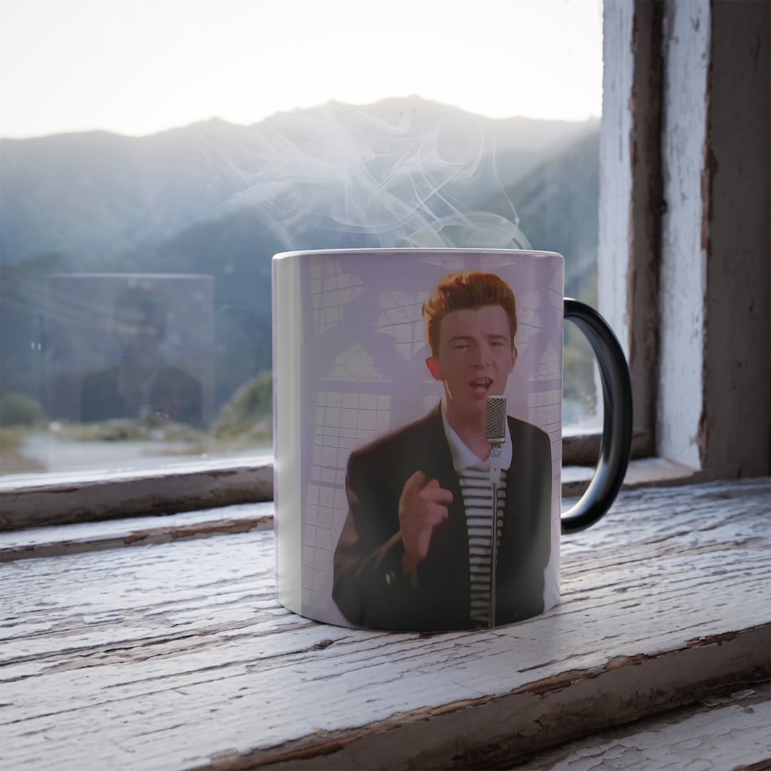 Rick Astley Never Gonna Give You up Rickrolling Color Morphing - Etsy