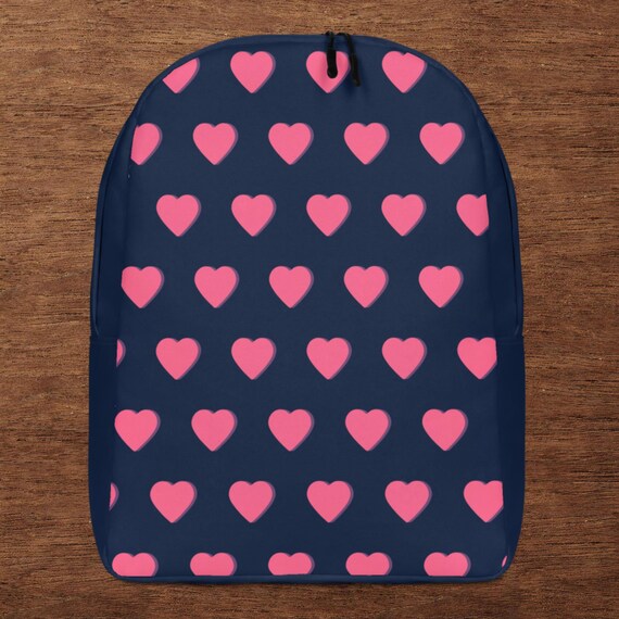 Back to School Hearts Backpack Tweens Book Bag - Etsy