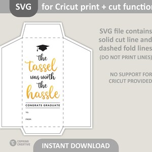 Graduation Money Holder Printable / Congrats Grad Cash Envelopes ...