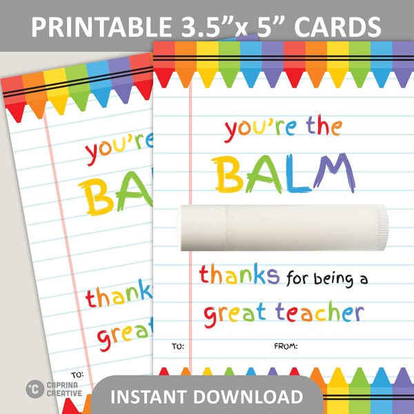 Teacher Appreciation Card - Etsy