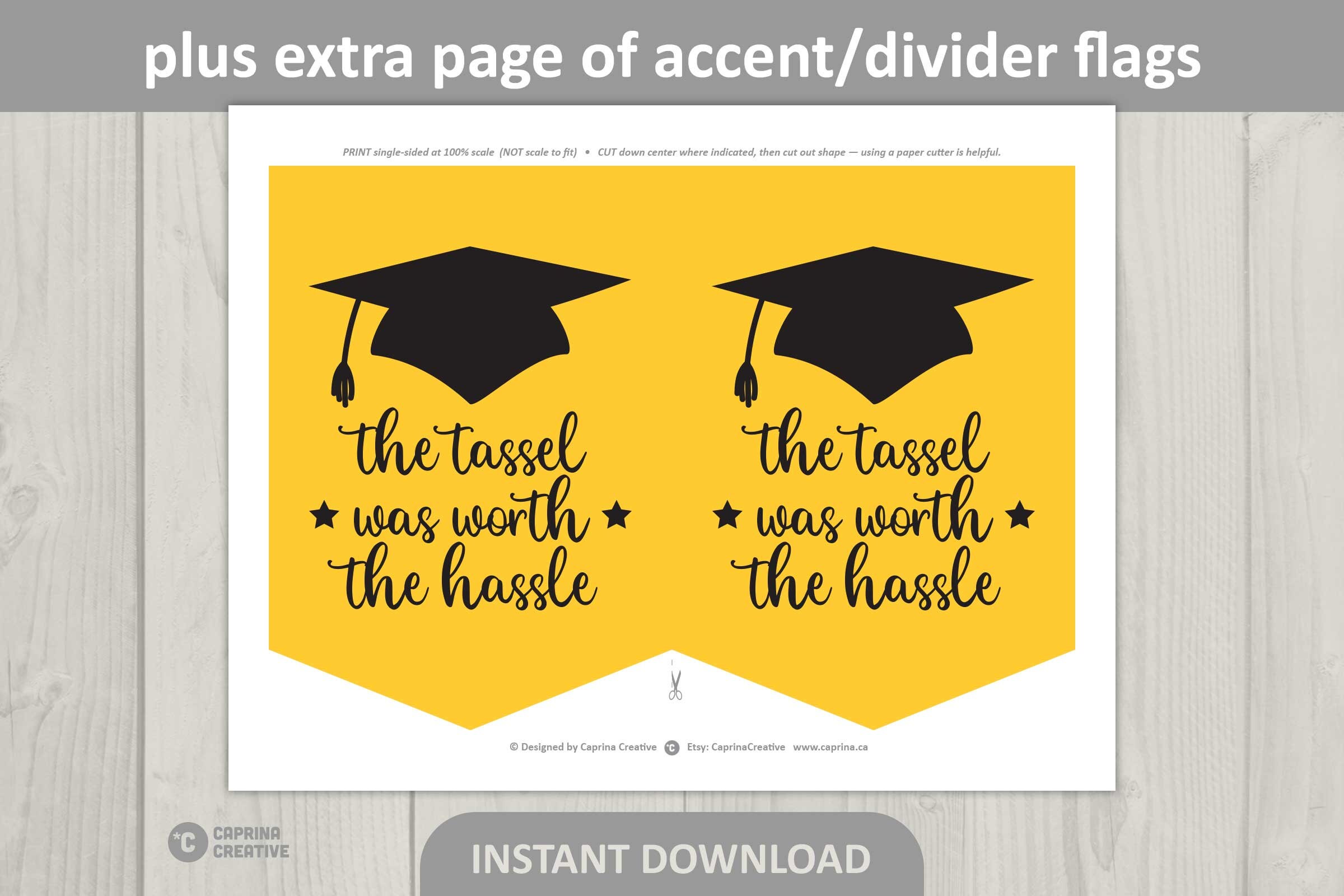 Graduation Banner Printable / Congrats Grad Backdrop / - Etsy