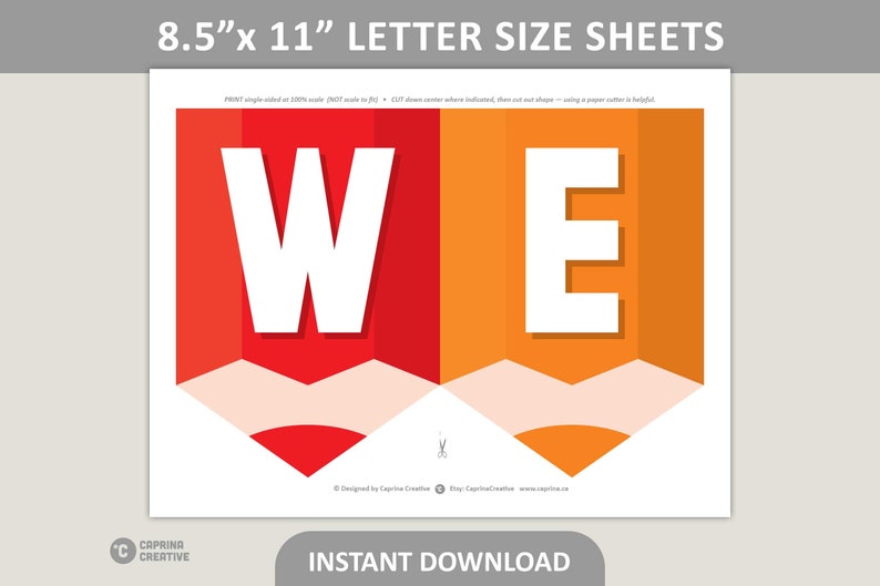 Back to School Banner Printable / Classroom Welcome Back - Etsy