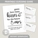 Mint Candy Guessing Game Printable / Guess How Many Mints in the Jar ...