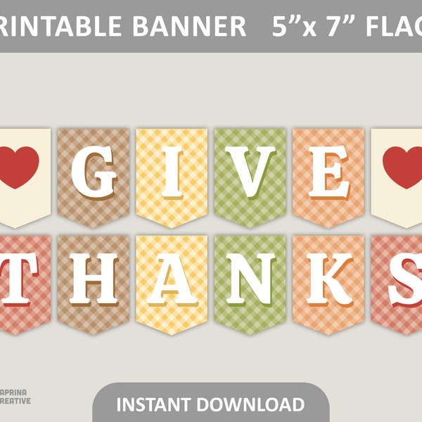 Thanks Banner - Etsy