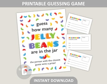 Mint Candy Guessing Game Printable / Guess How Many Mints in the Jar ...
