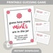 Mint Candy Guessing Game Printable / Guess How Many Mints in the Jar ...