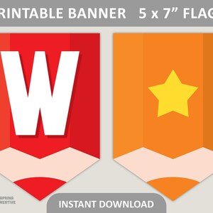 Back to School Banner Printable / Classroom Welcome Back Students and ...