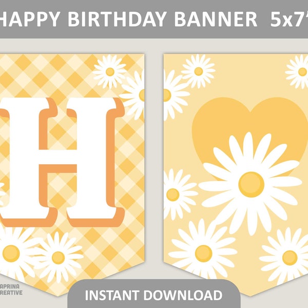 Daisy Birthday - Etsy