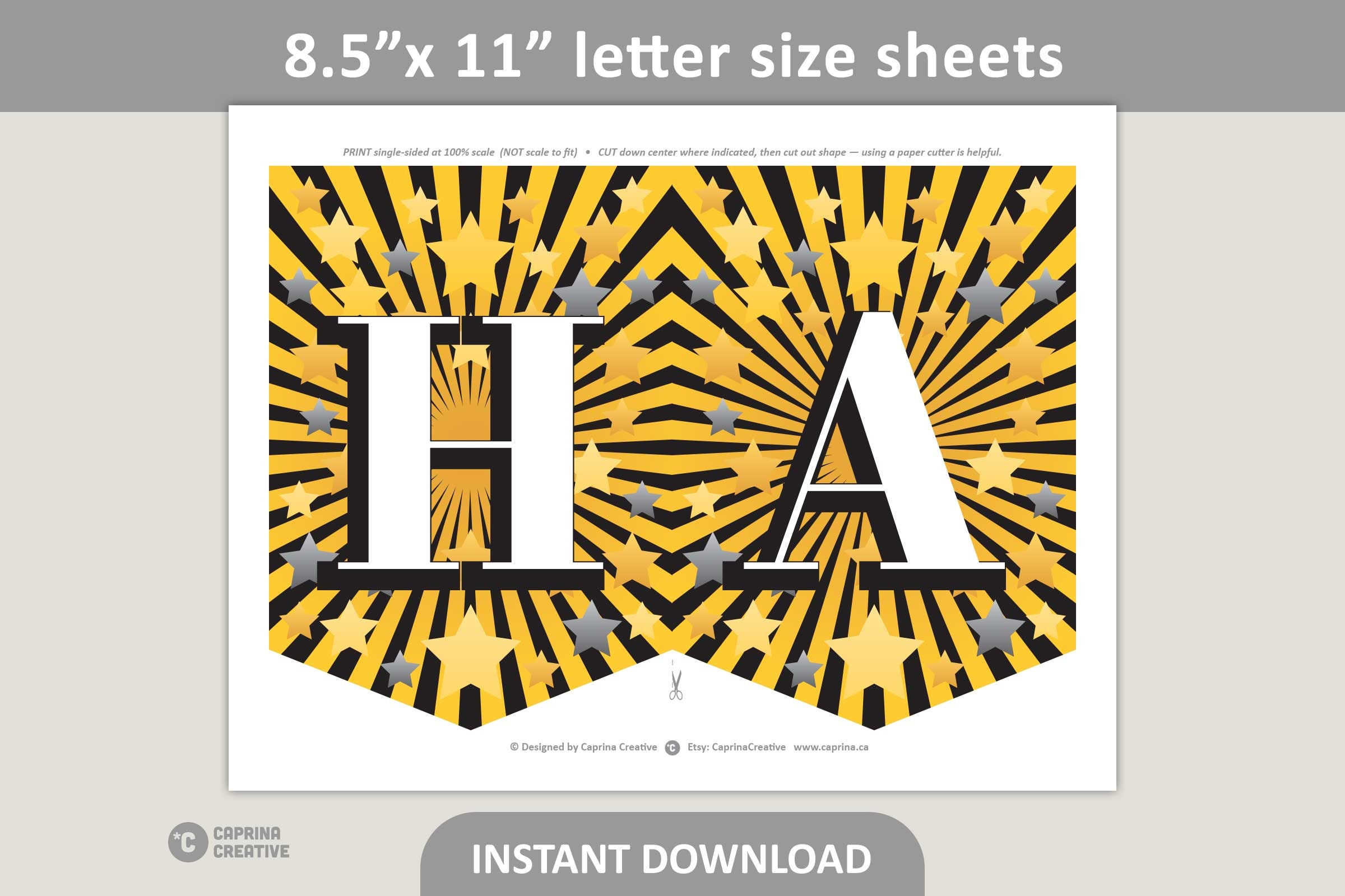 Happy New Year 2023 Banner Printable / New Years Eve Party Decoration ...