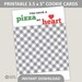 You Have a PIZZA My Heart Cookie Printable / Valentines Day Baking / 3. ...