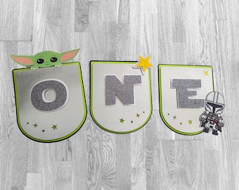 Grogu Birthday Banner - Etsy