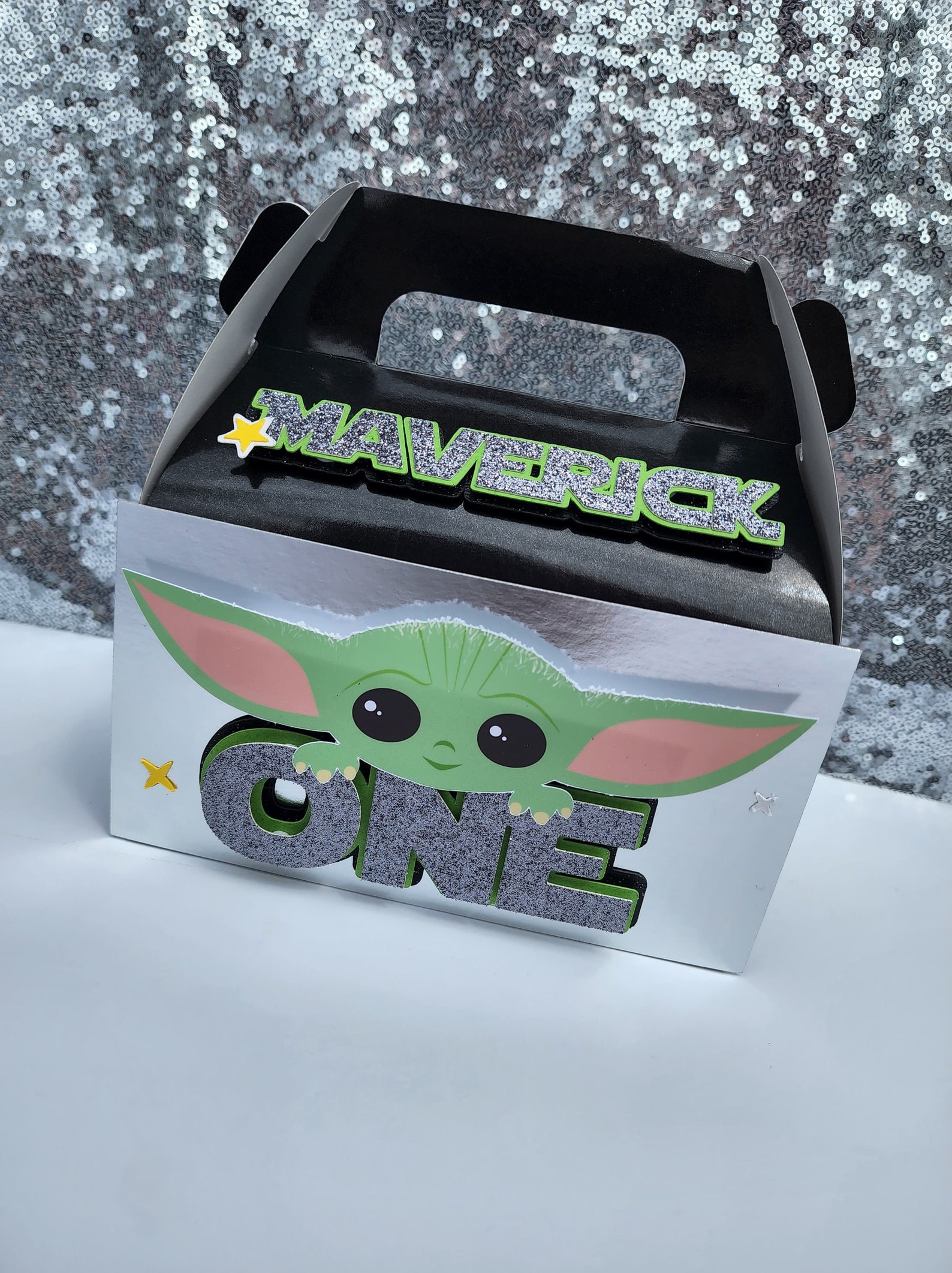 Baby Yoda Favor Boxes Grogu Gable Boxes the Child the - Etsy